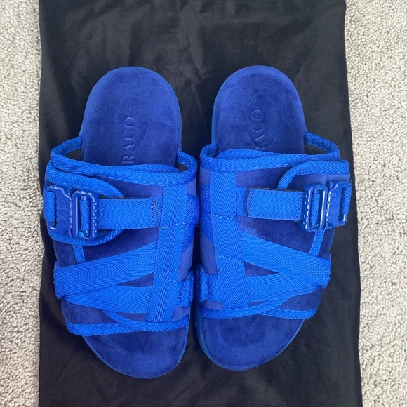 Shoes | New Draco Slides Royal Blue 7 Size | Poshmark